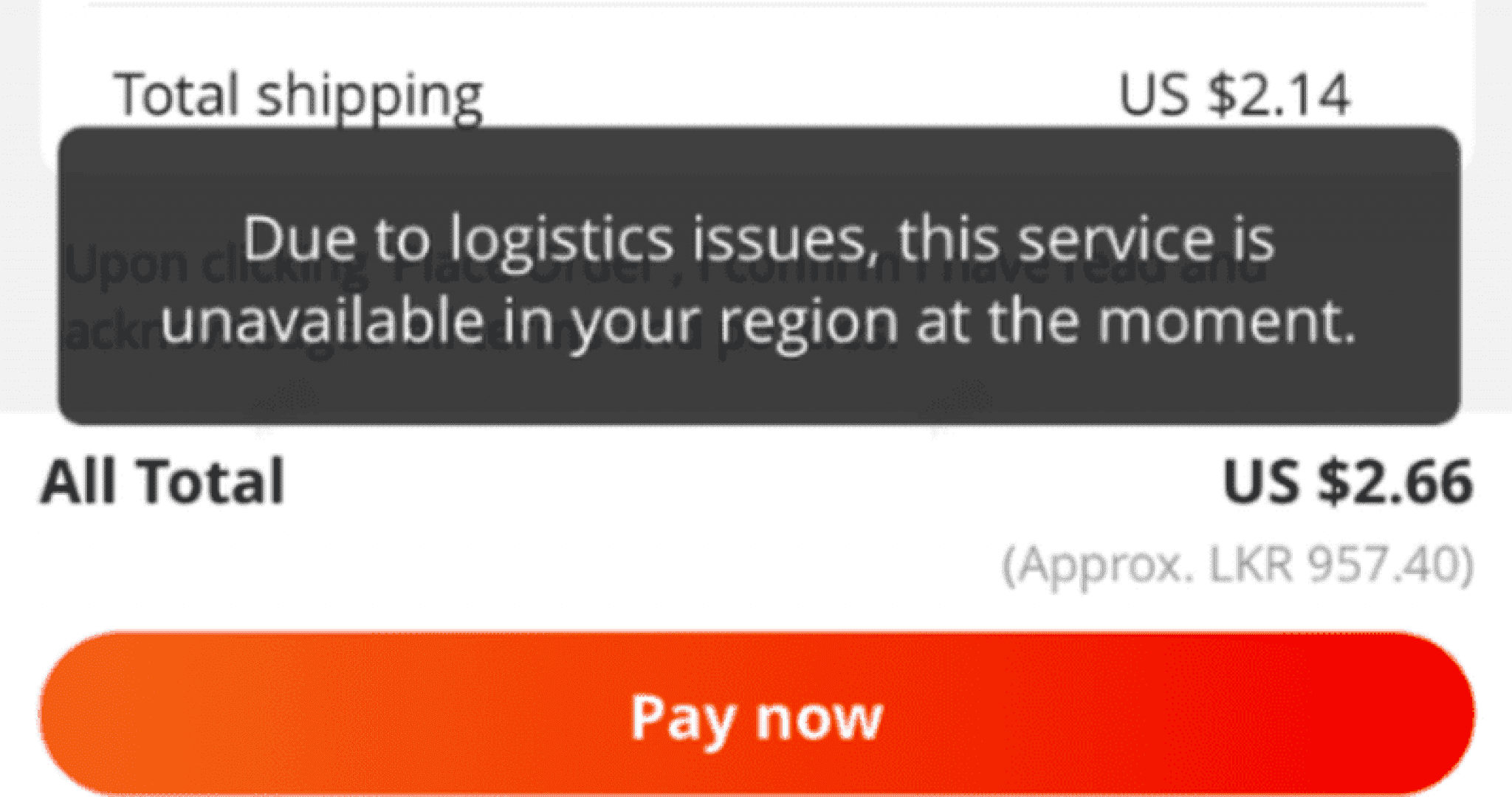 Why can't I place an order on Aliexpress? | Alitopshop